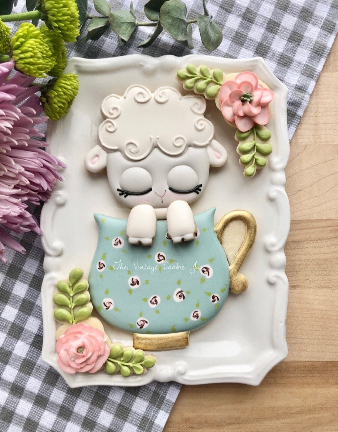 The Vintage Cookie Jar's Build A Lamb Cookie Cutter Set 5 Pc - Etsy