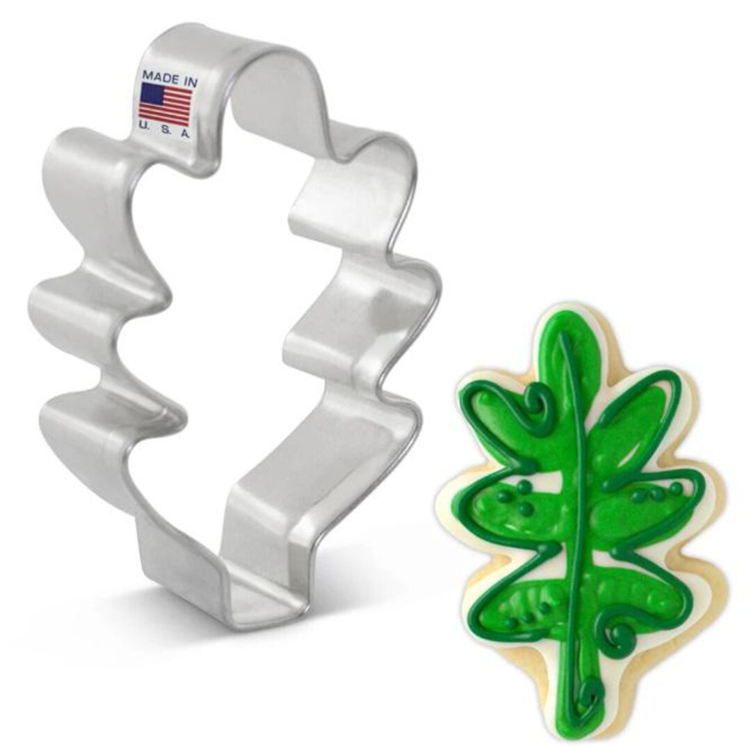 Mini Oak Leaf Cookie Cutter - Etsy