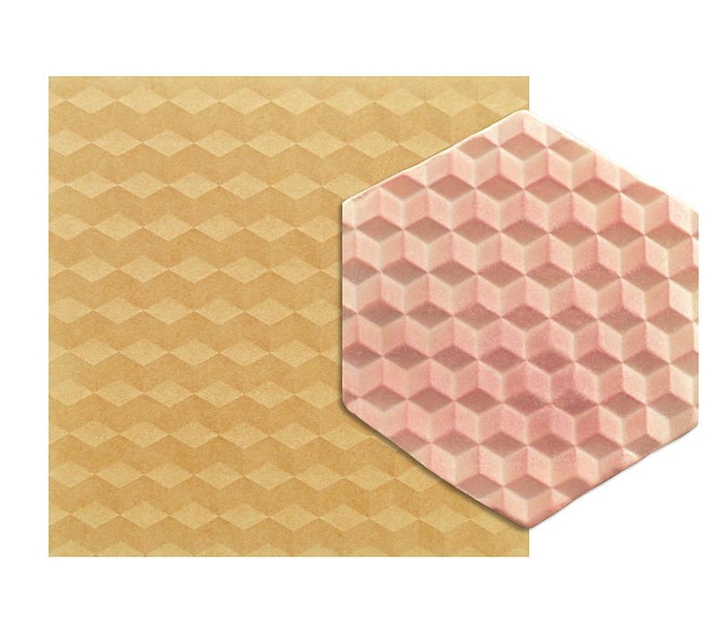 3D Parchment Texture Blocks 6/pkg - Etsy