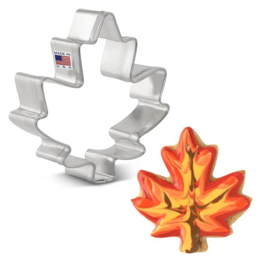 Mini Maple Leaf Cookie Cutter - Etsy