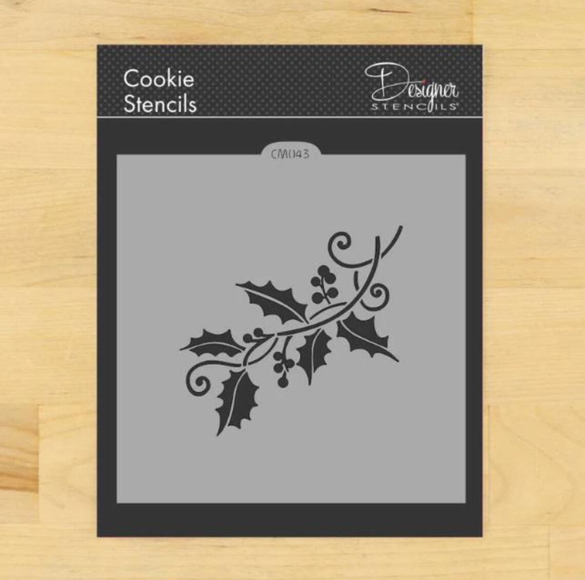 Holly Spray Stencil - Etsy