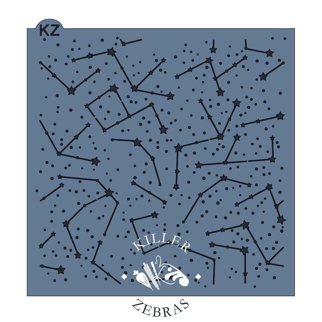 Constellations Stencil - Etsy
