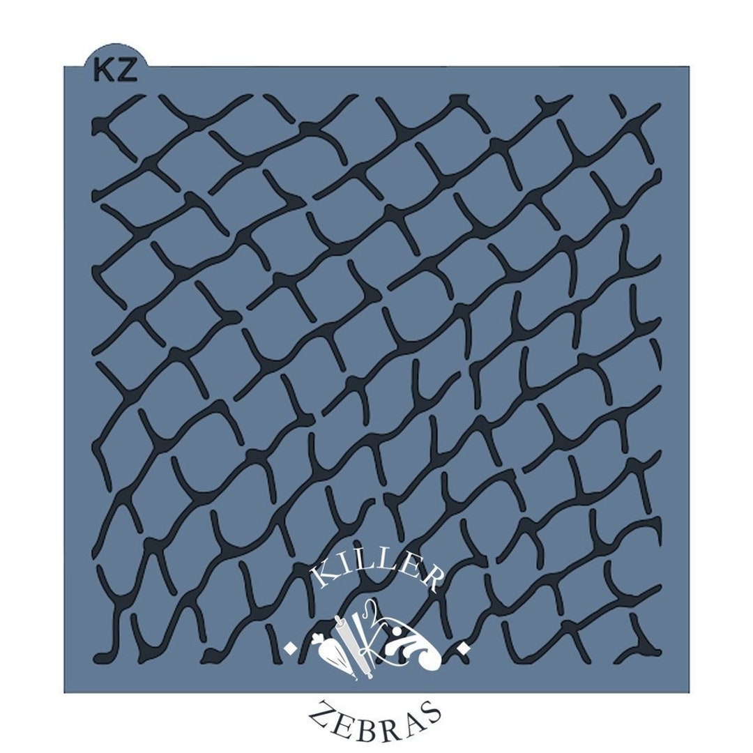 Fishing Net Stencil - Etsy