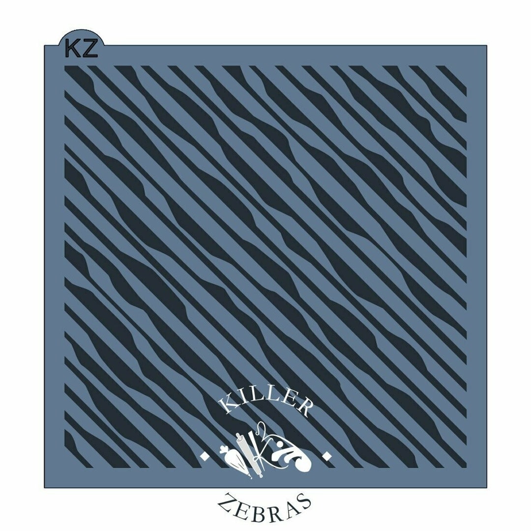 Brindle Cookie Stencil: Reusable Food Grade Plastic (5.5" X 5.5") - Etsy