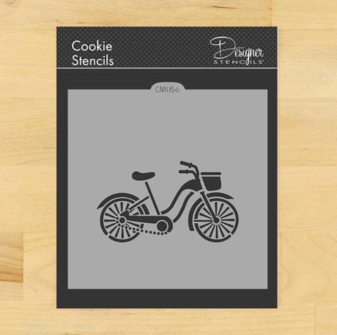 Bicycle Stencil - Etsy