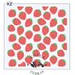 Strawberries Stencil 3 Pc - Etsy
