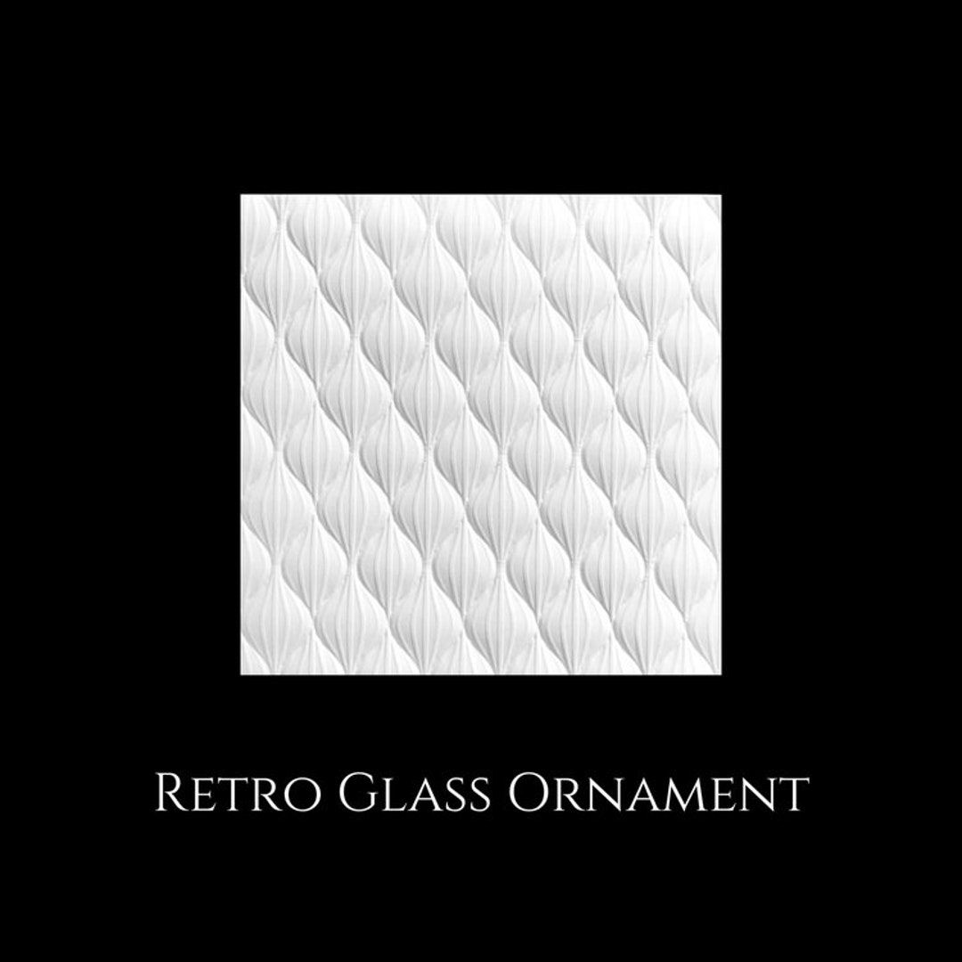 Retro Glass Ornaments Embossing Sheets 6/pkg - Etsy