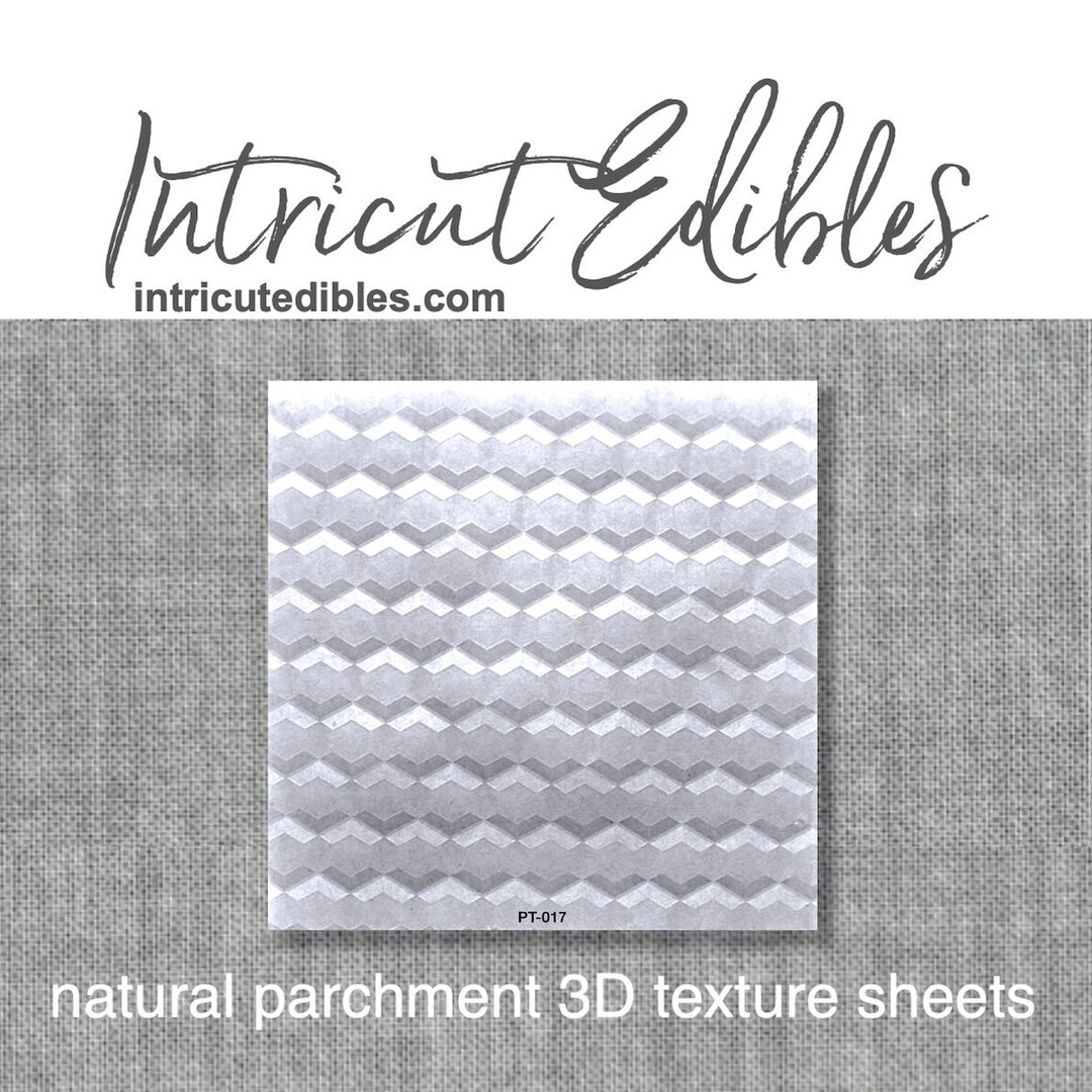 3D Parchment Texture Bricks Hexagon Large 6/pkg - Etsy