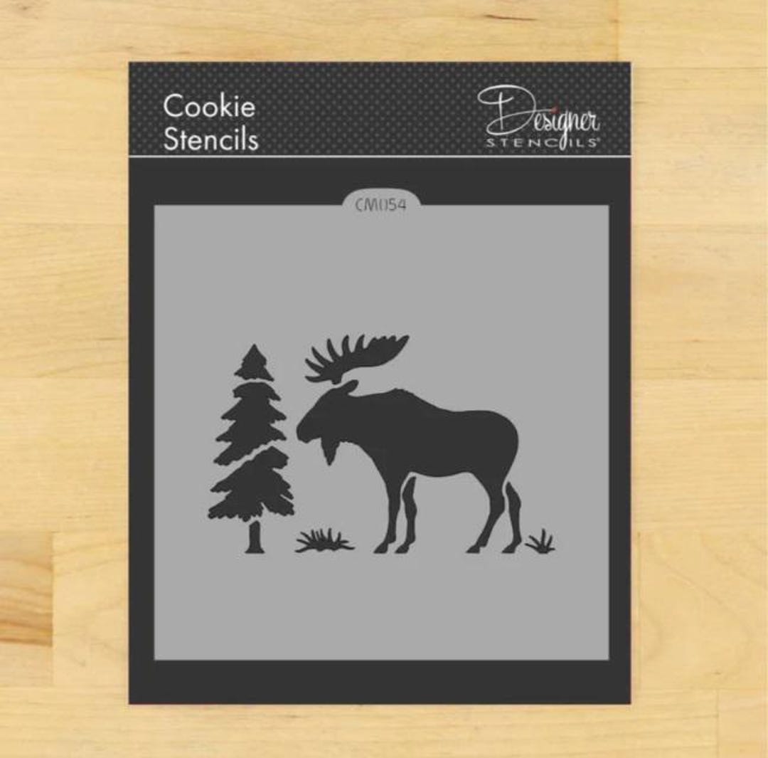 Moose Stencil - Etsy