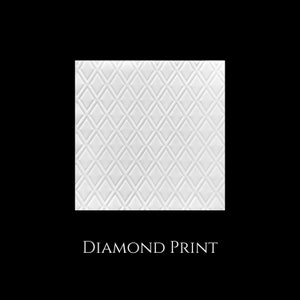 Diamond Print Embossing Sheets 6/pkg - Etsy
