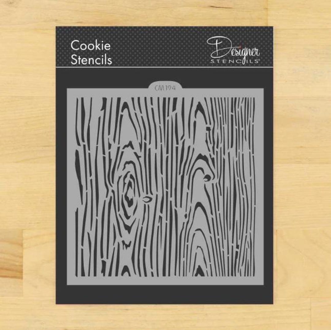 Faux Wood Grain Stencil - Etsy