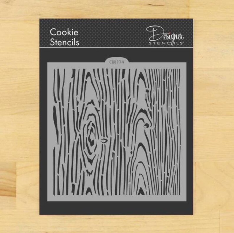 Faux Wood Grain Stencil - Etsy