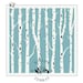 Birch Trees Stencil 2 Pc - Etsy