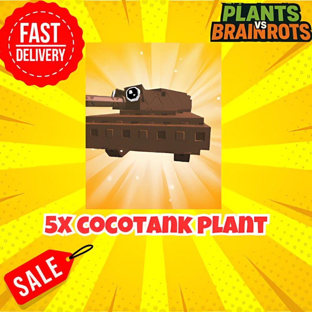 5x Cocotank Plant | Plants VS Brainrots | Instant Delivery Roblox ...