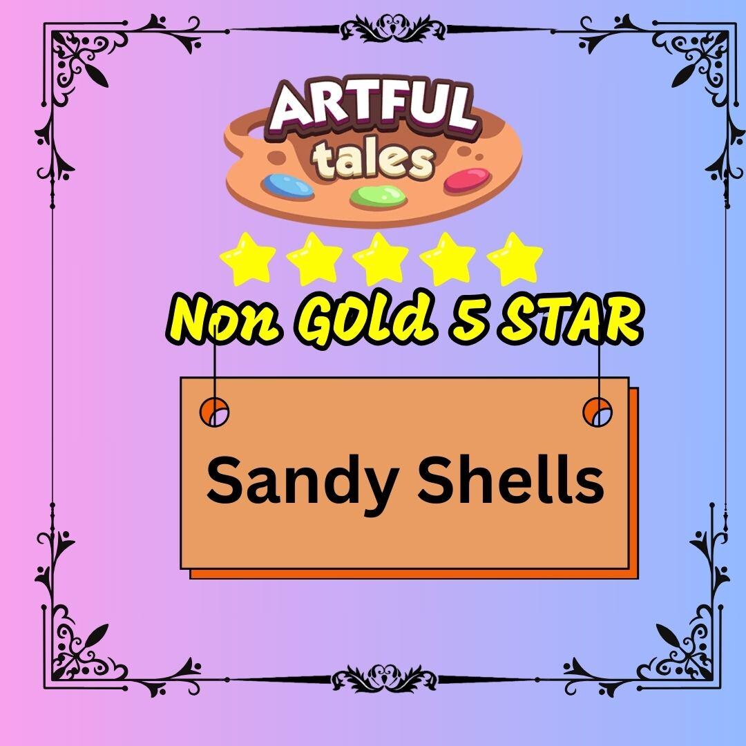 Sandy Shells Set 14, Mogo 5 Star Sticker - Etsy
