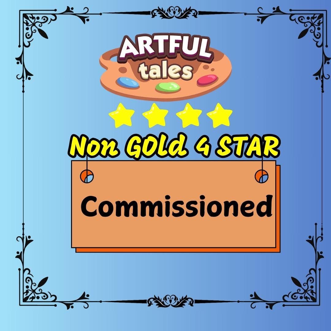 Commissioned Set 12 Mogo 4 Star Sticker - Etsy