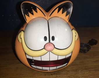Vintage Garfield Clock - Etsy