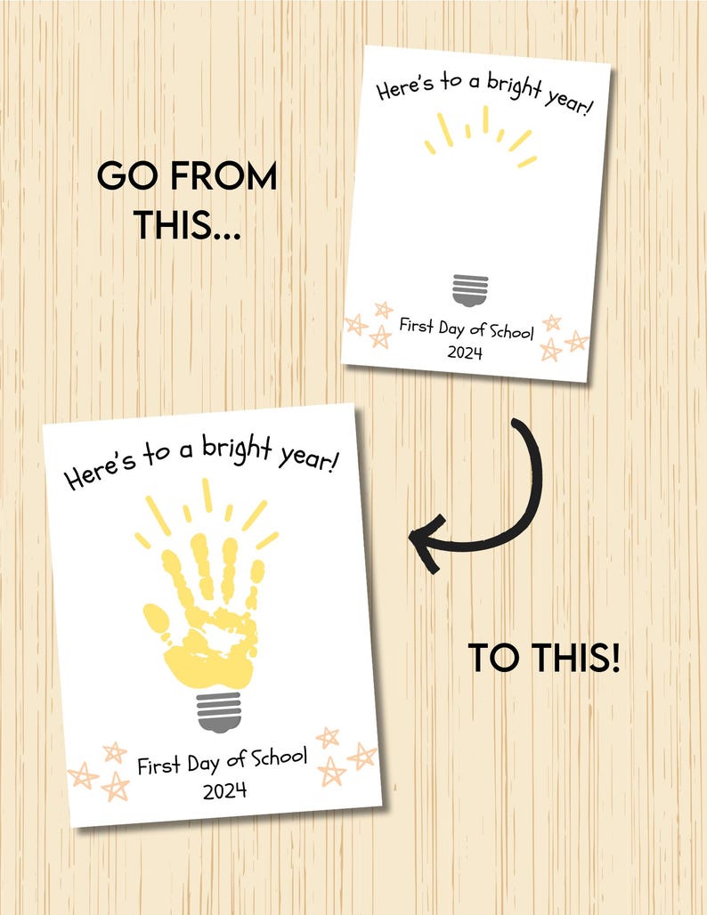 First Day of School Craft Back to School Craft School Craft First Day ...