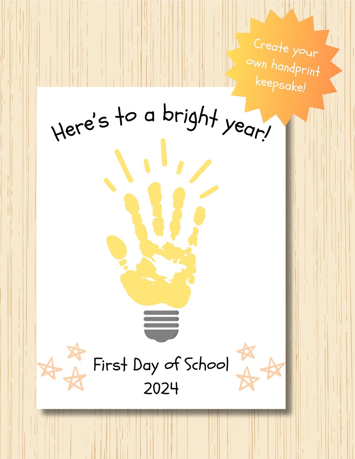 First Day of School Craft Back to School Craft School Craft First Day ...