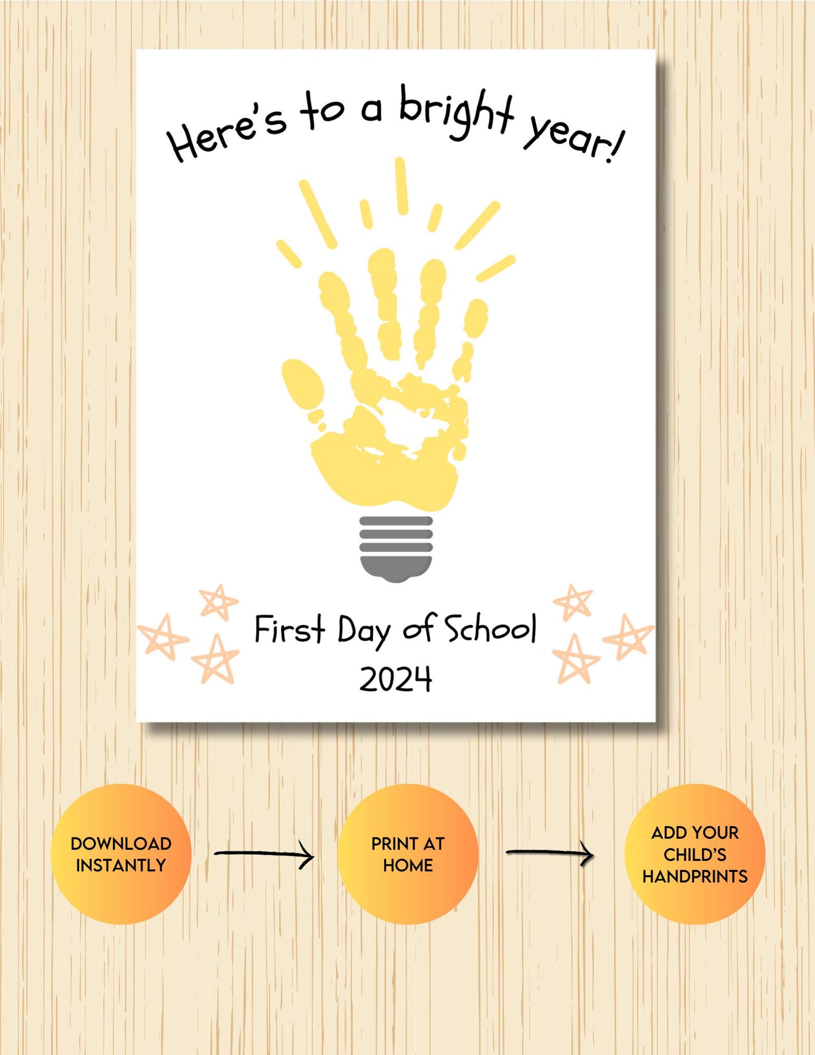 First Day of School Craft Back to School Craft School Craft First Day ...