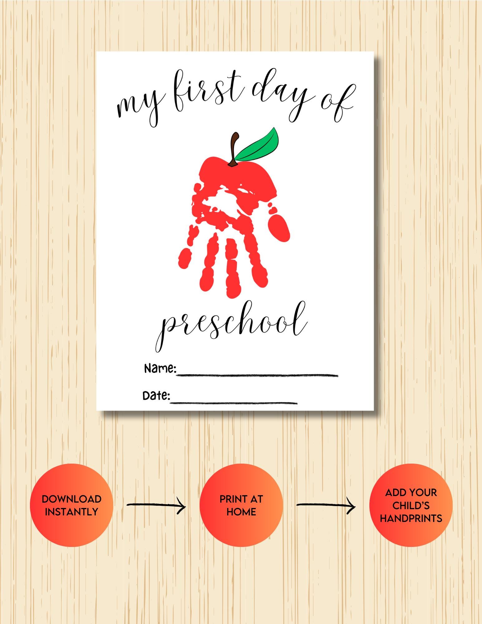 First Day of School Craft Back to School Craft School Craft First Day ...