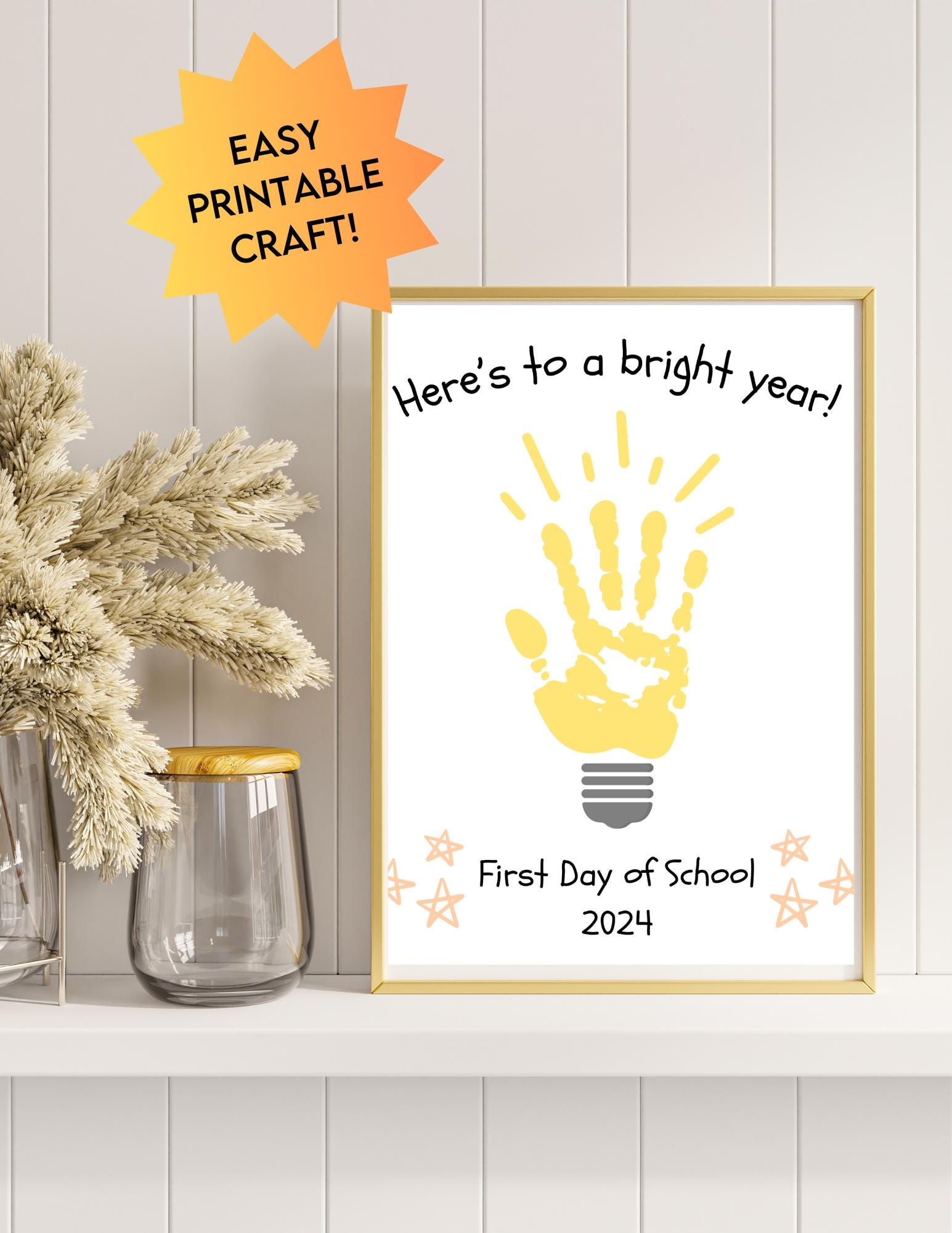 First Day of School Craft Back to School Craft School Craft First Day ...