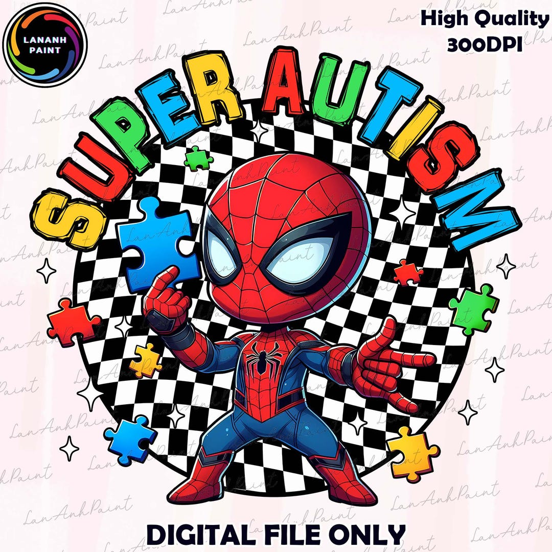 Super Autism Png, Character Autism Png , Superhero Autism Png, Autism ...