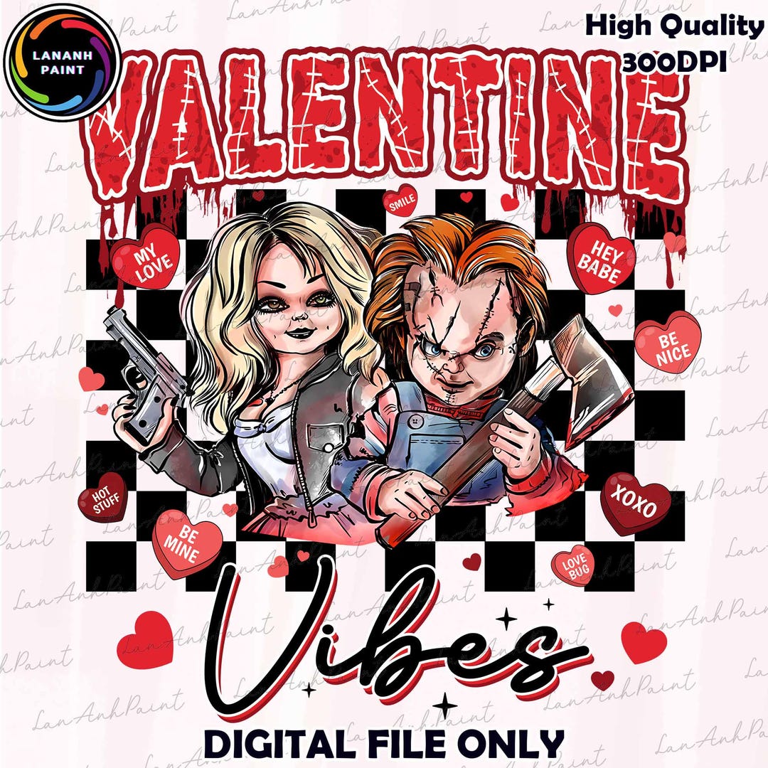 Pink Heart Valentine Horror Png, Valentine Vibes Png, Valentine Horror ...