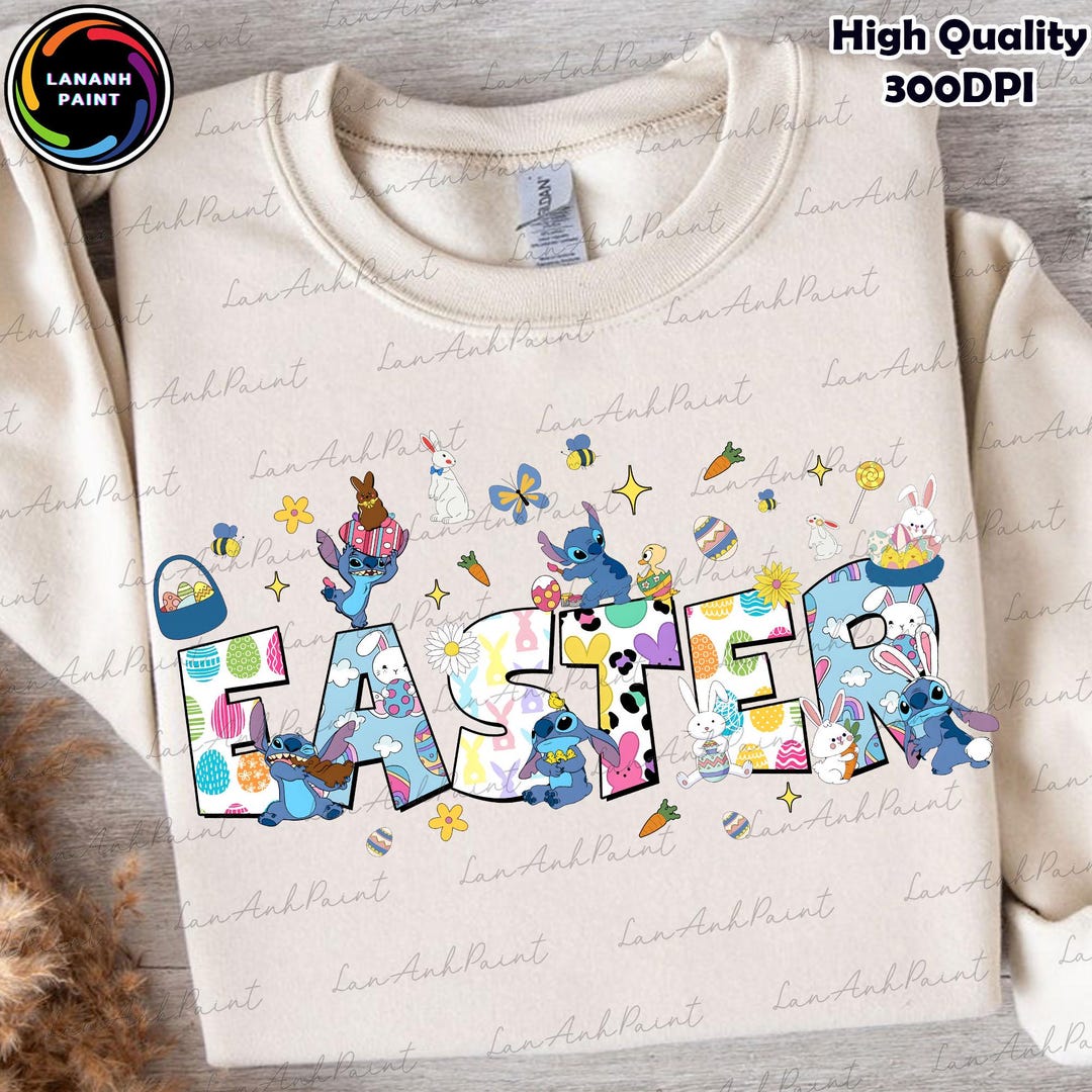 Funny Easter Cartoon Character Png, Funny Happy Easter Cartoon Blue ...