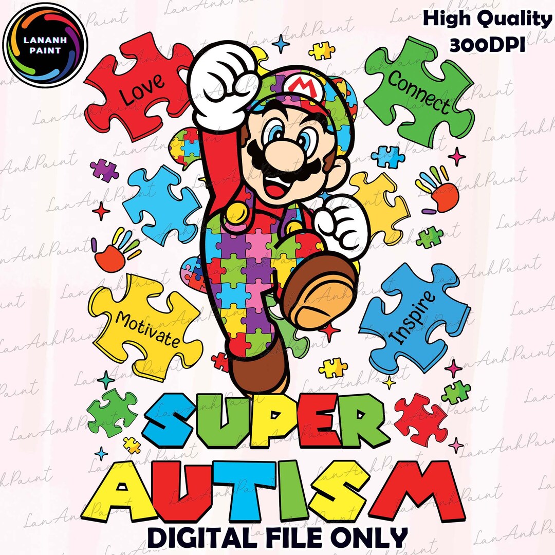 Super Autism Super Game Png, Autism Awareness Png, Super Autism Png ...