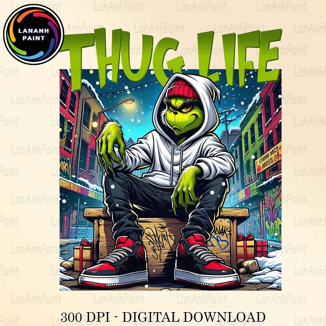 THUG LIFE Halloween Movie Png, Green Monster Png, Wonderful Time Png ...