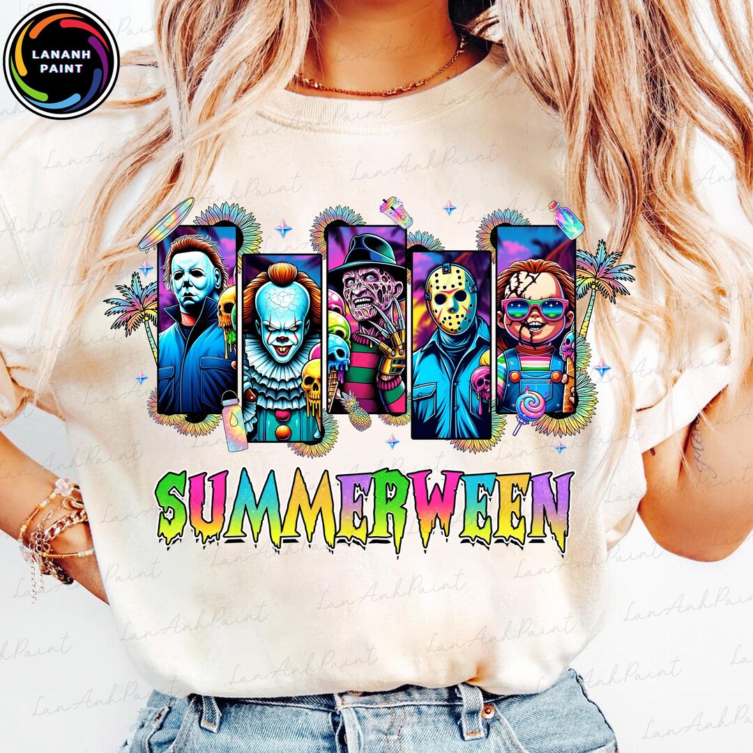 Killers Summerween Png, Funny Pool Png, Horror's Vacation Png, Horror Thug Life Png, Freaking ...