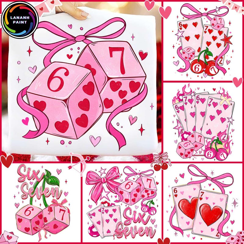 67 Valentine Dice Shirt - Etsy