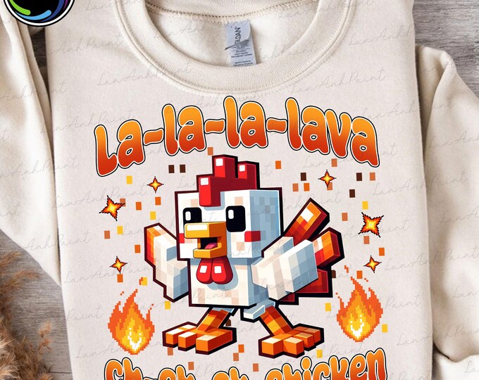 Lava Chicken Bundle Png, Pixel Block Game Png, Steve Style Lava Trap ...