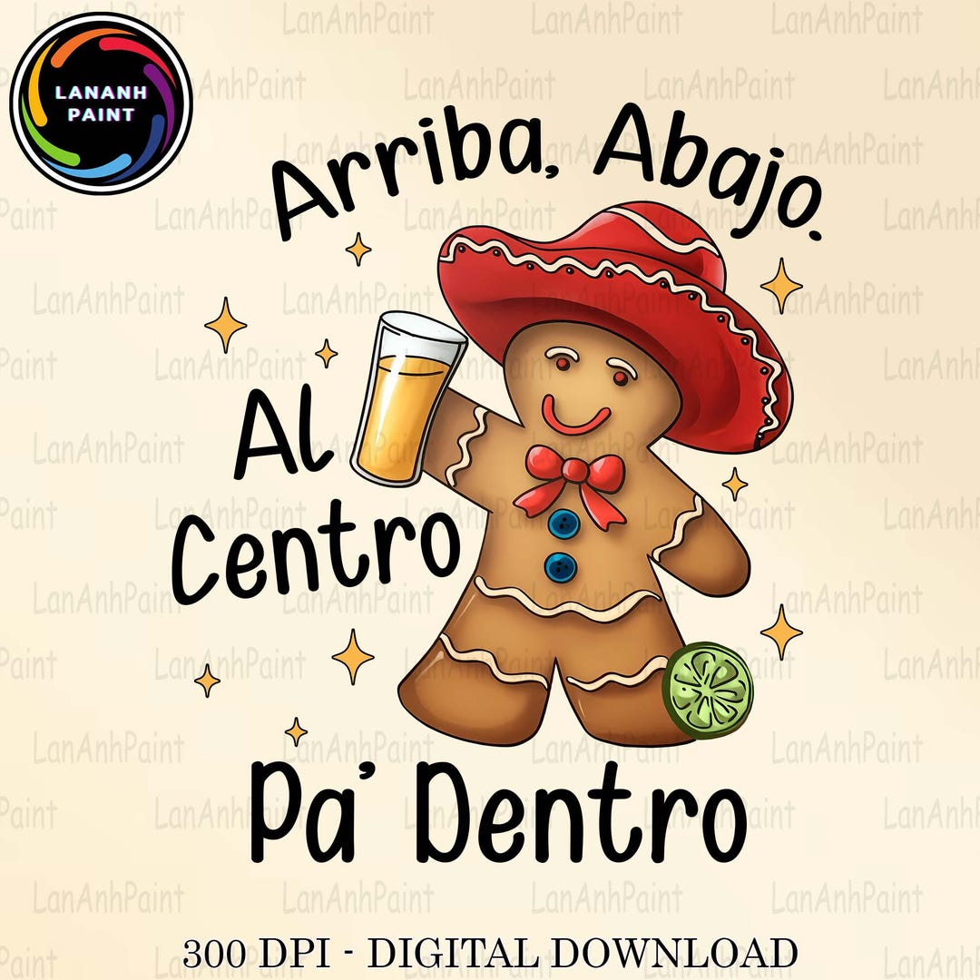 Feliz Navidad Mexican Gingerbread With Sombrero Christmas Png, Mexican ...