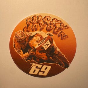 Nicky Hayden Motogp Sticker - Etsy