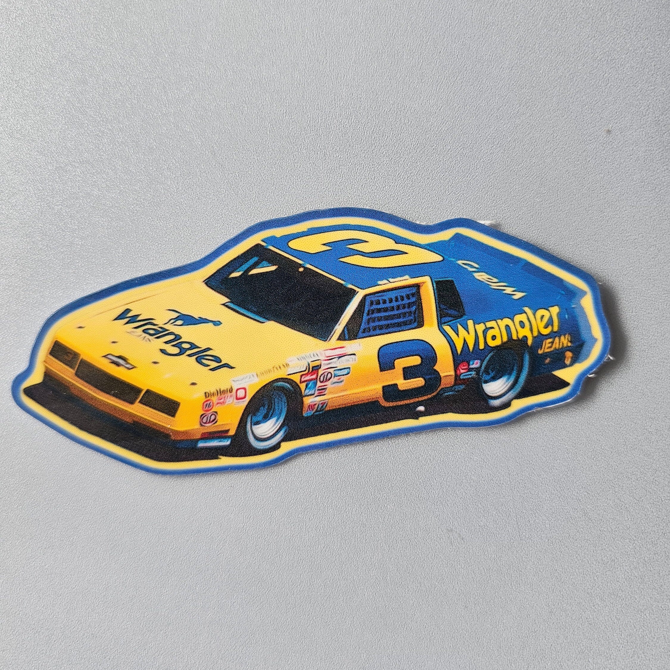 Dale Earnhardt Wrangler NASCAR Sticker - Etsy