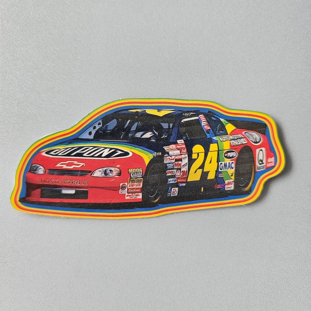 Jeff Gordon NASCAR Sticker - Etsy