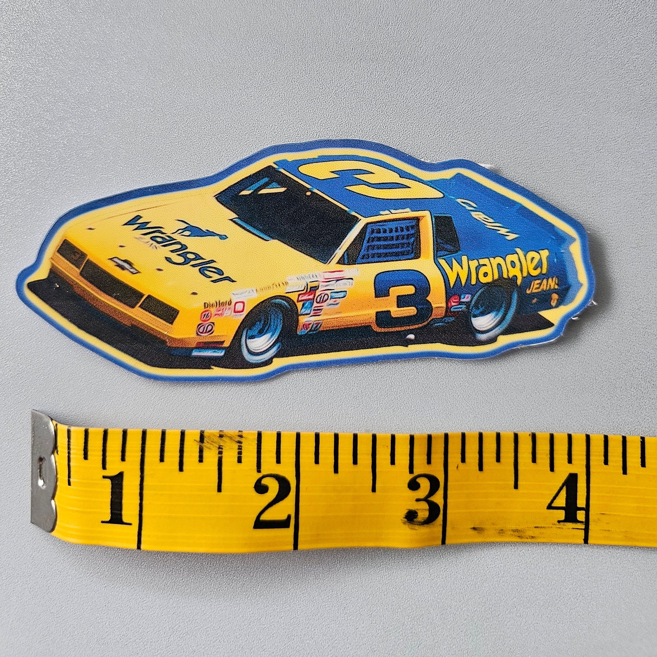 Dale Earnhardt Wrangler NASCAR Sticker - Etsy