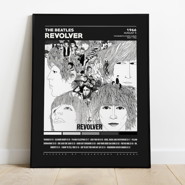 Revolver Album Poster - Etsy