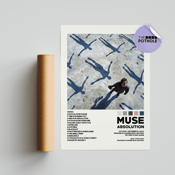 Muse Album Cover Poster - Etsy