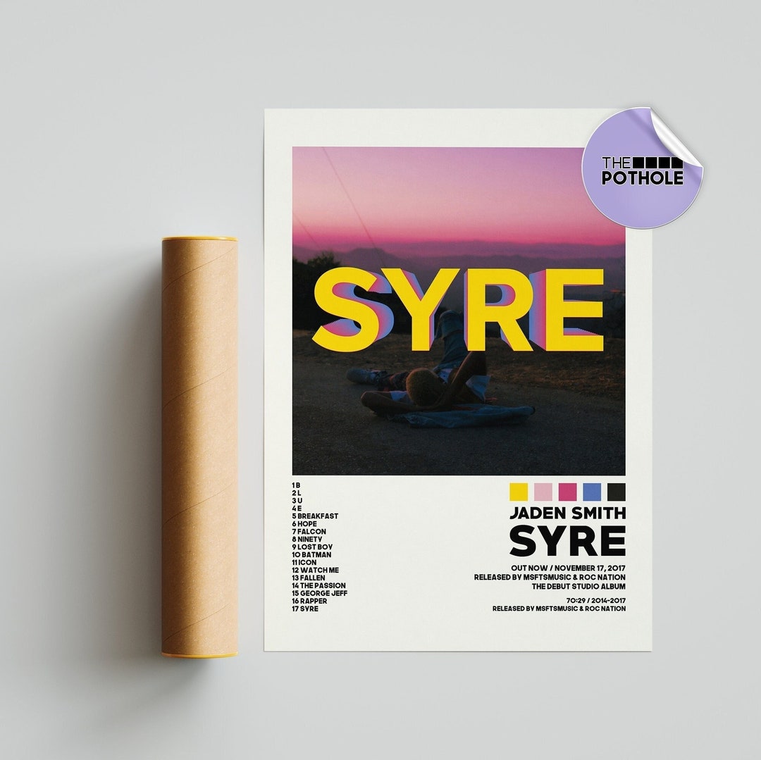 Jaden Smith Posters / SYRE Poster / Album Cover Poster Photo Poster ...