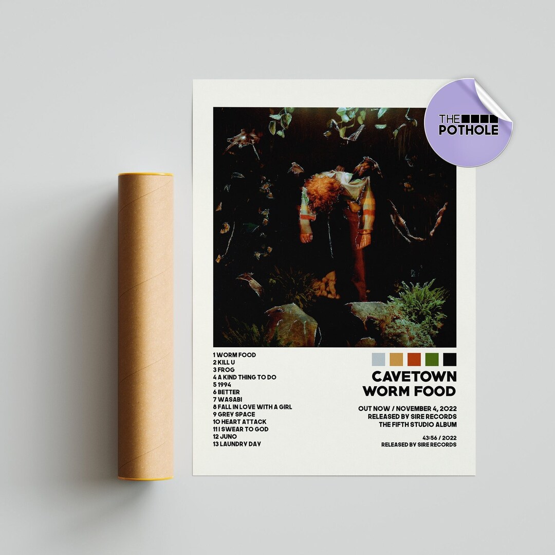Cavetown Posters, Worm Food Poster, Album Cover Poster, Poster Print ...