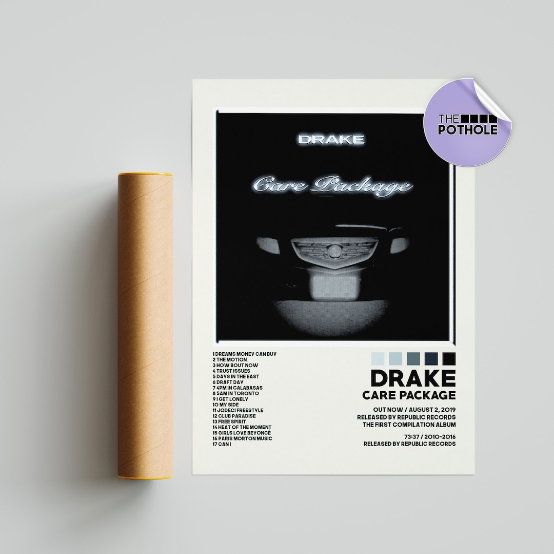 Drake Posters / Care Package Poster, Album Cover Poster Poster Print ...