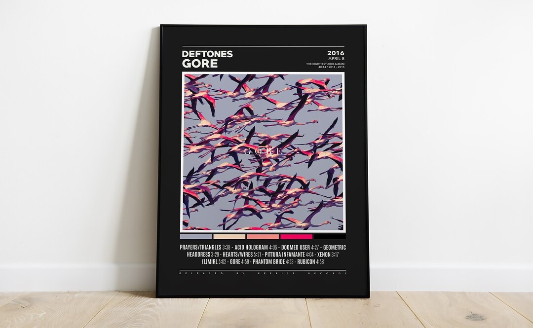 Deftones Posters / Gore Poster, Album Cover Poster, Print Wall Art ...