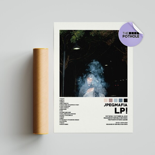 Jpegmafia Album Poster - Etsy