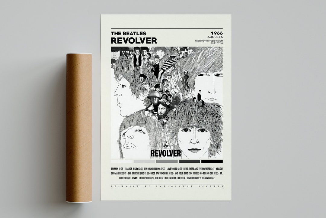 The Beatles Posters / Revolver Poster / the Beatles, Revolver, Album ...