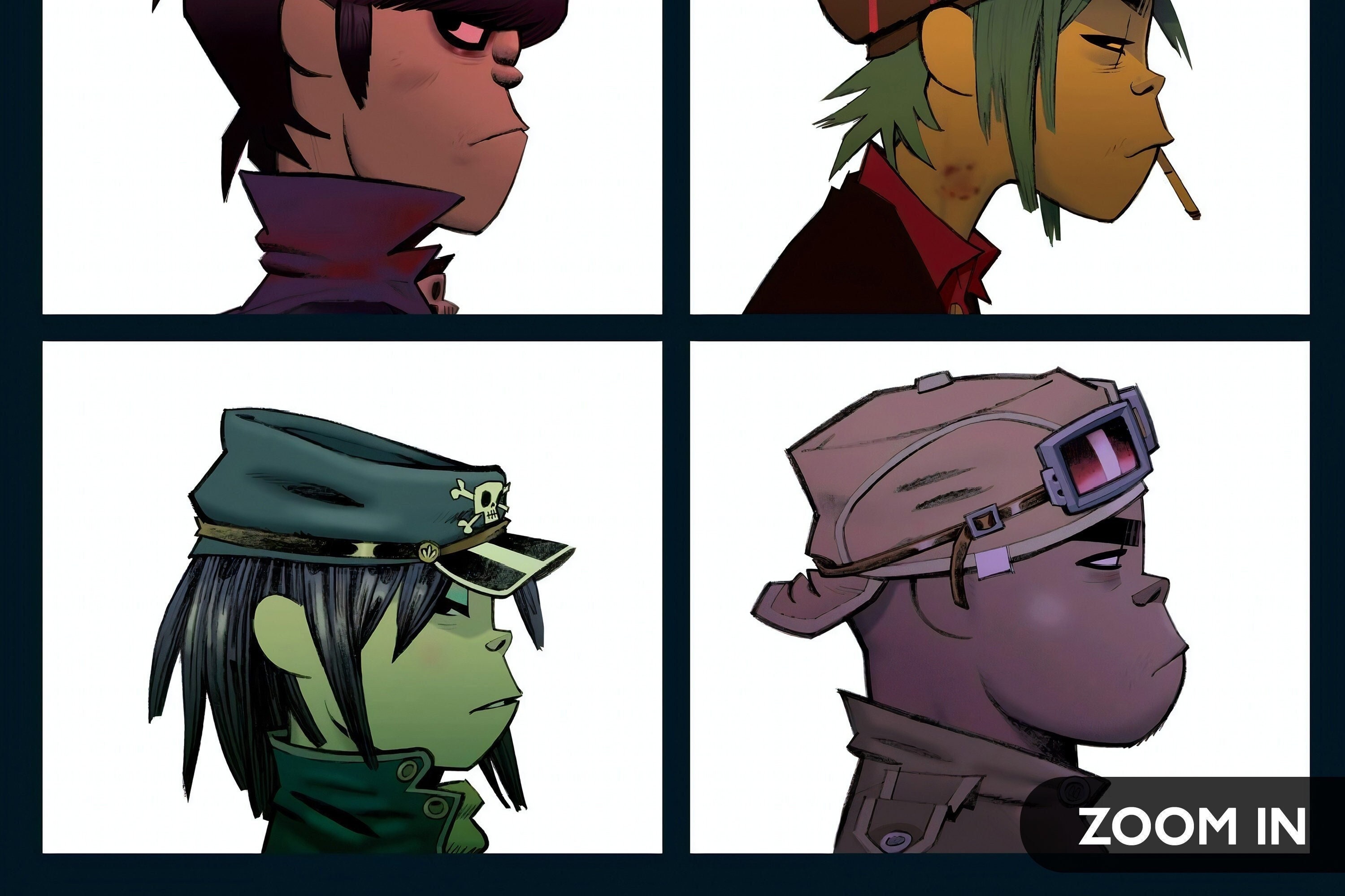 Gorillaz Posters / Demon Days Poster / Album Cover Poster, Print Wall ...