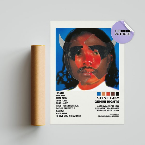 Gemini Rights Tracklist Poster - Etsy