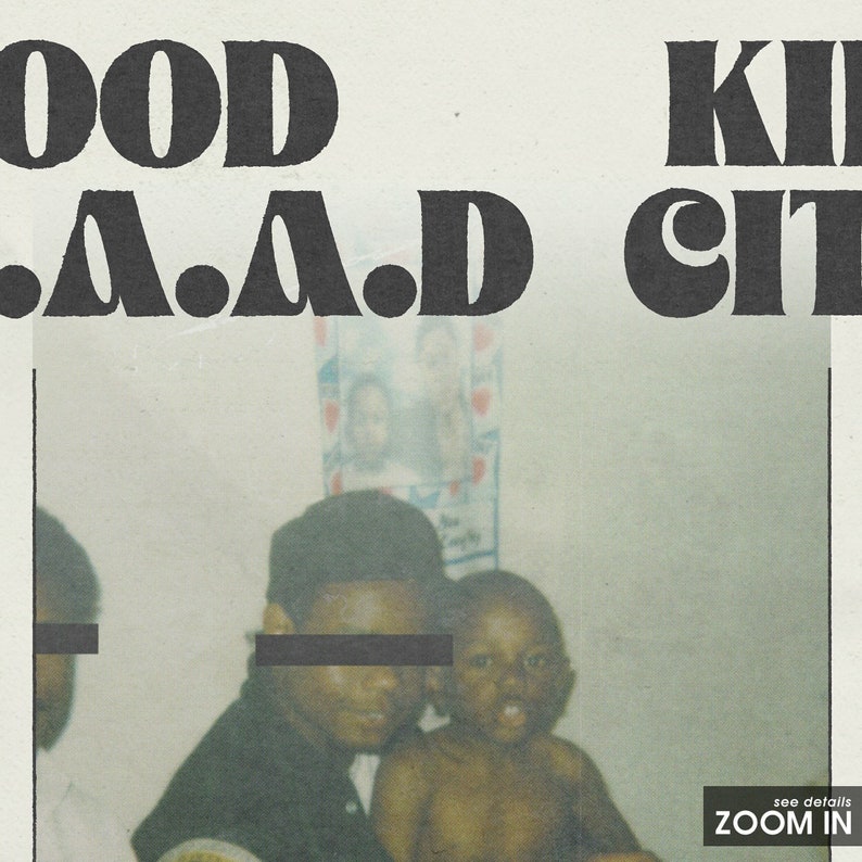 Kendrick Lamar / Kendrick Lamar Posters / Good Kid, M.a.a.d City Poster ...